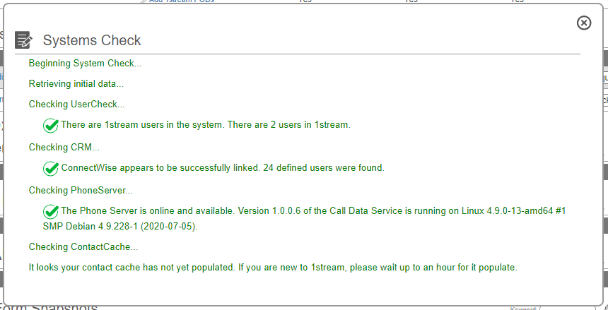 Setting up ConnectWise Integration - 1Stream